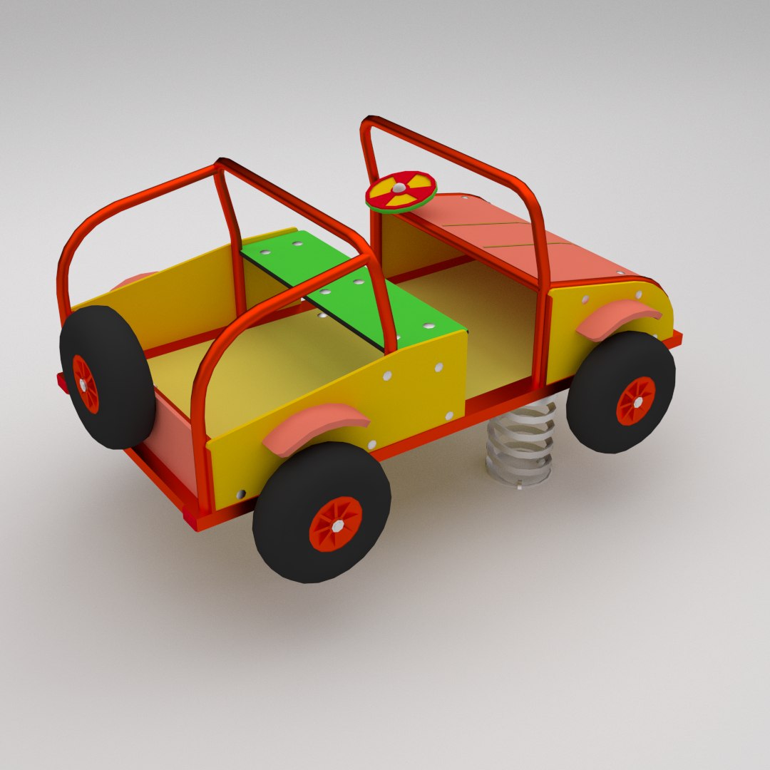 Toy Springtoy Spring 3d Obj