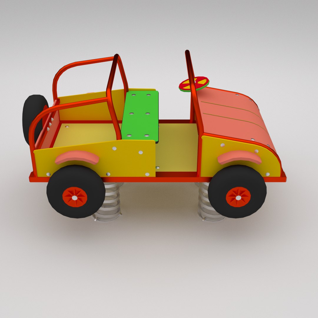 Toy Springtoy Spring 3d Obj
