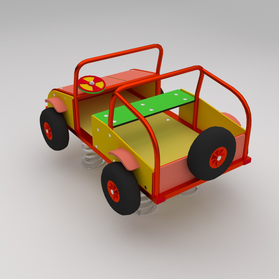 Toy Springtoy Spring 3d Obj