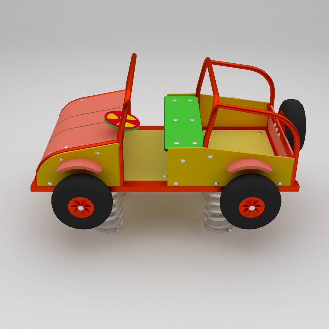 toy springtoy spring 3d obj