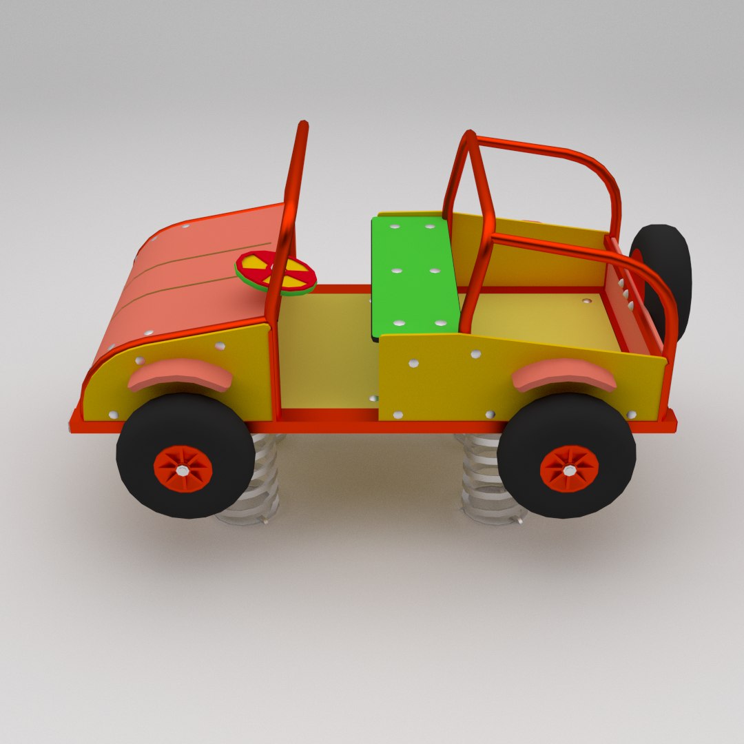 Toy Springtoy Spring 3d Obj