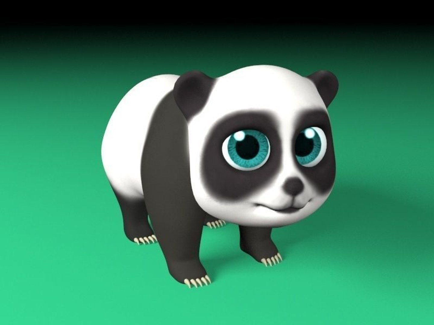 Art panda cartoon 3D model - TurboSquid 1474964