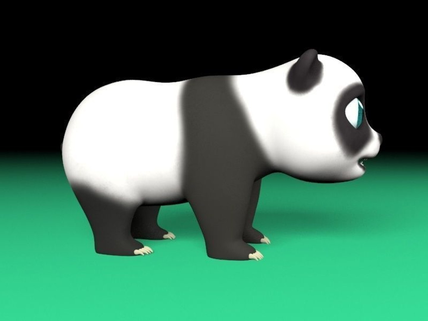 Art panda cartoon 3D model - TurboSquid 1474964