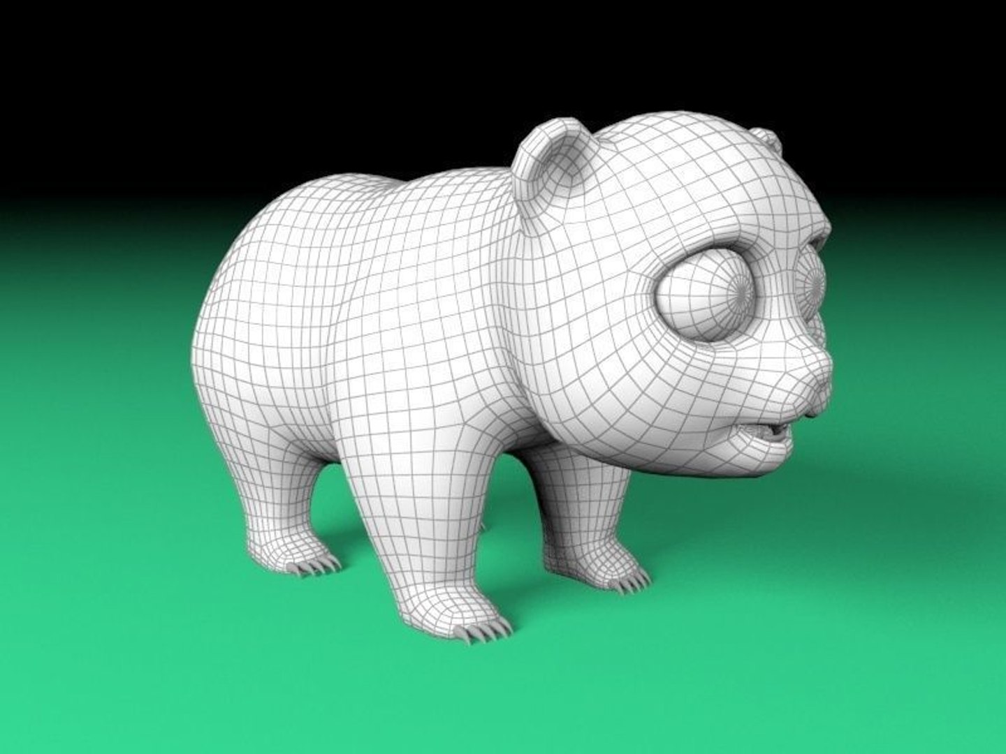 Art panda cartoon 3D model - TurboSquid 1474964