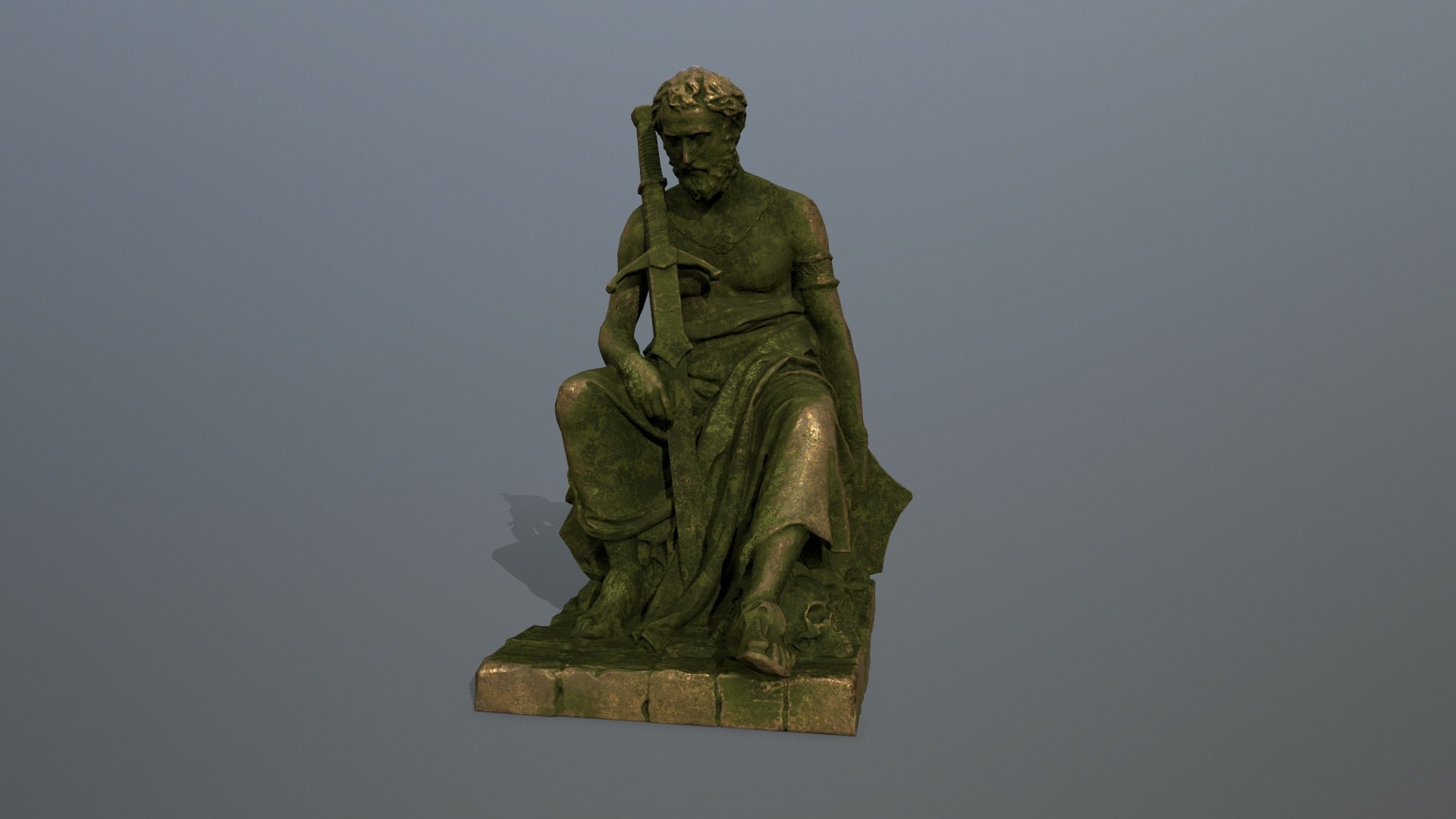 3D Model Statue - TurboSquid 2154718