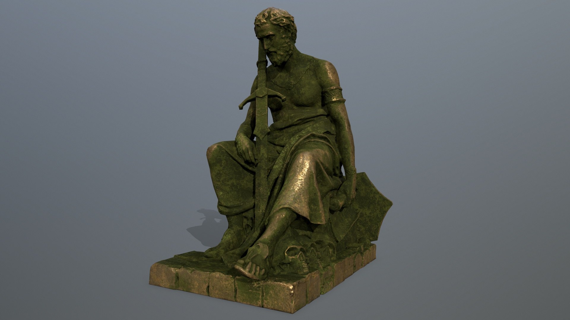 3D Model Statue - TurboSquid 2154718