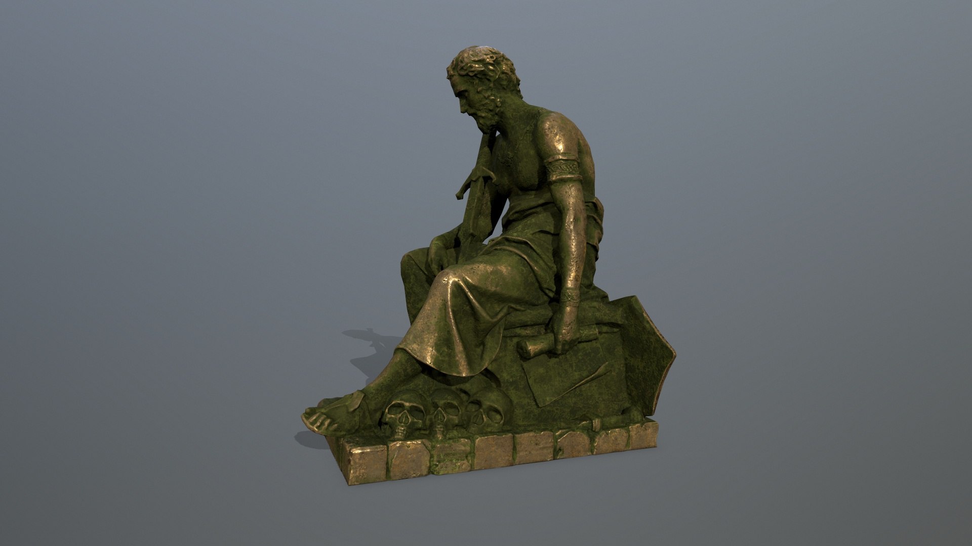 3D Model Statue - TurboSquid 2154718
