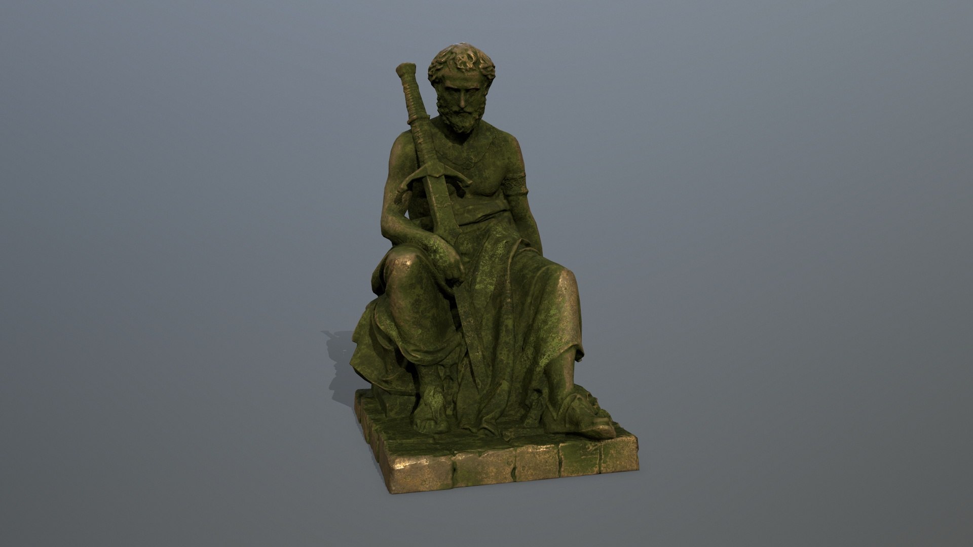 3D Model Statue - TurboSquid 2154718
