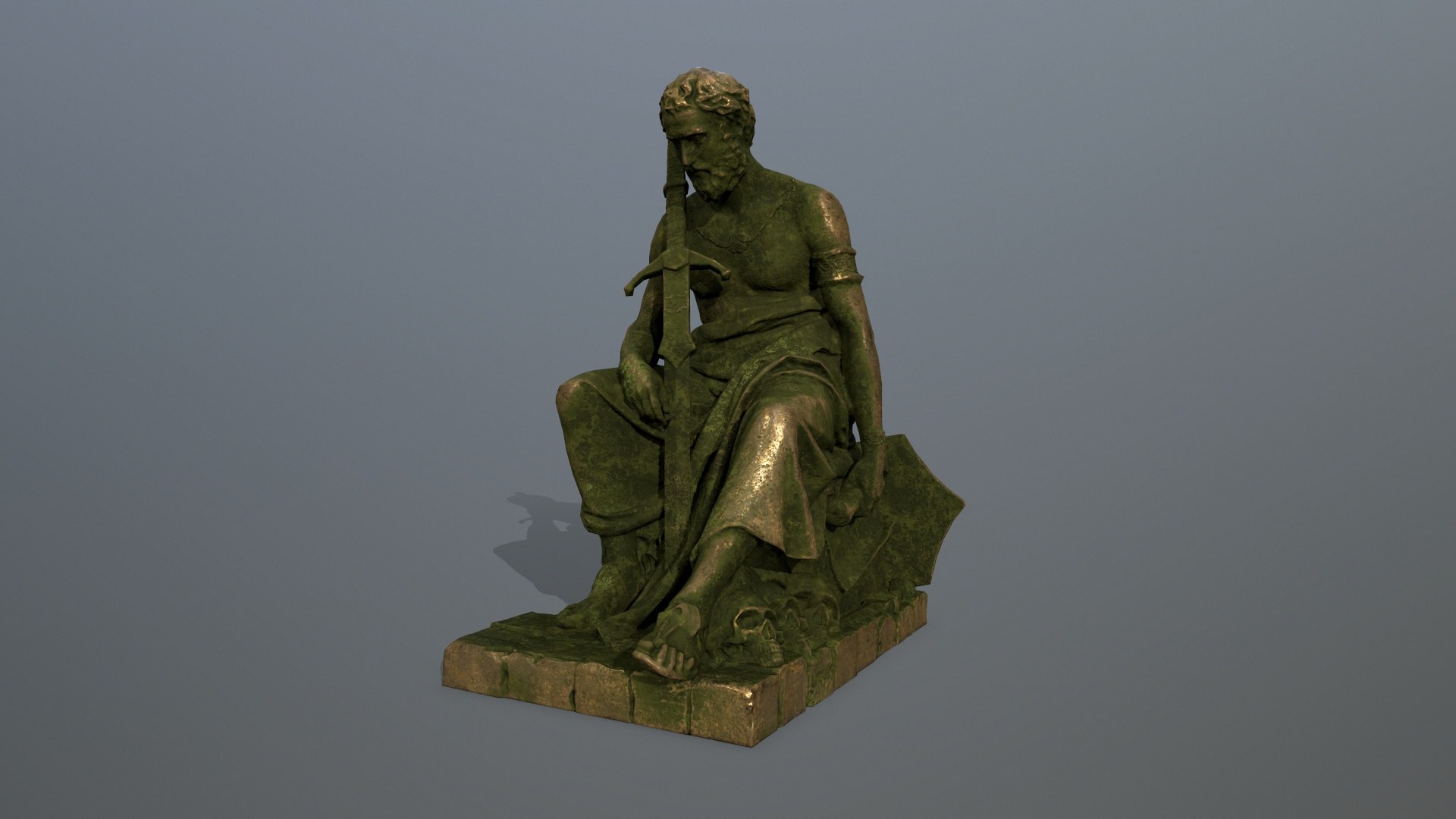3D Model Statue - TurboSquid 2154718