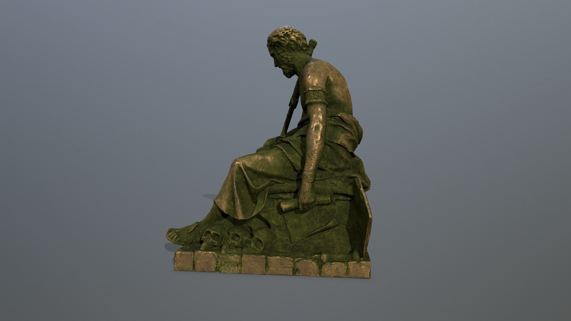 3D Model Statue - TurboSquid 2154718