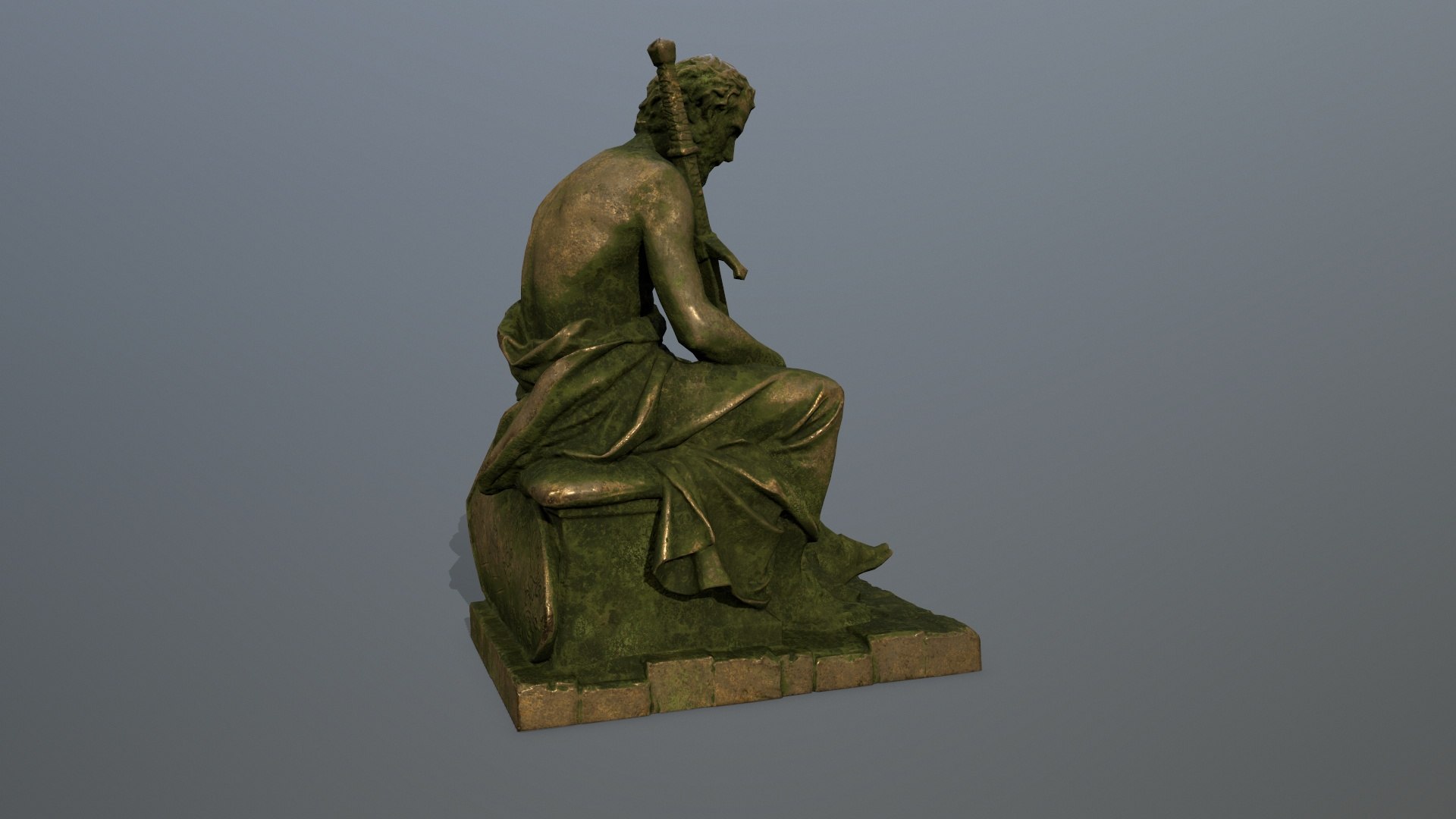 3D Model Statue - TurboSquid 2154718