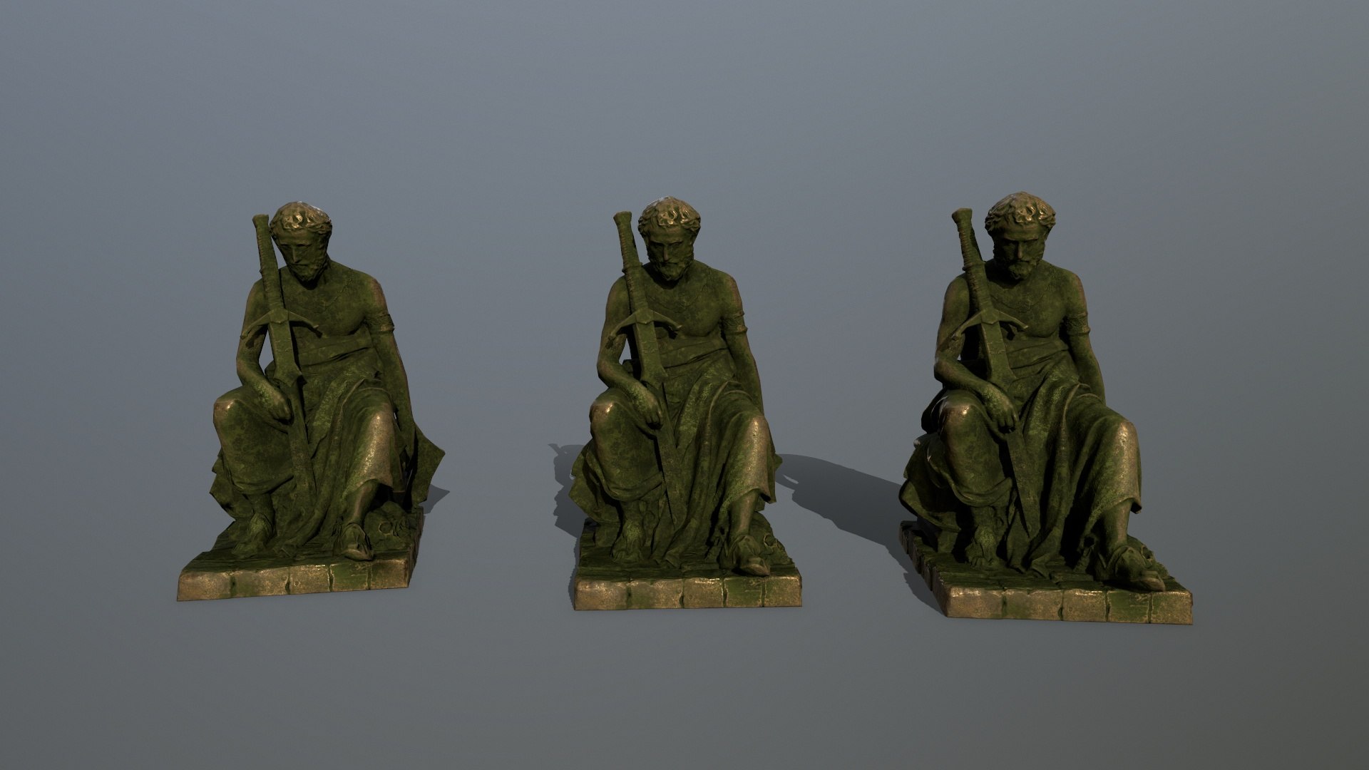 3D Model Statue - TurboSquid 2154718