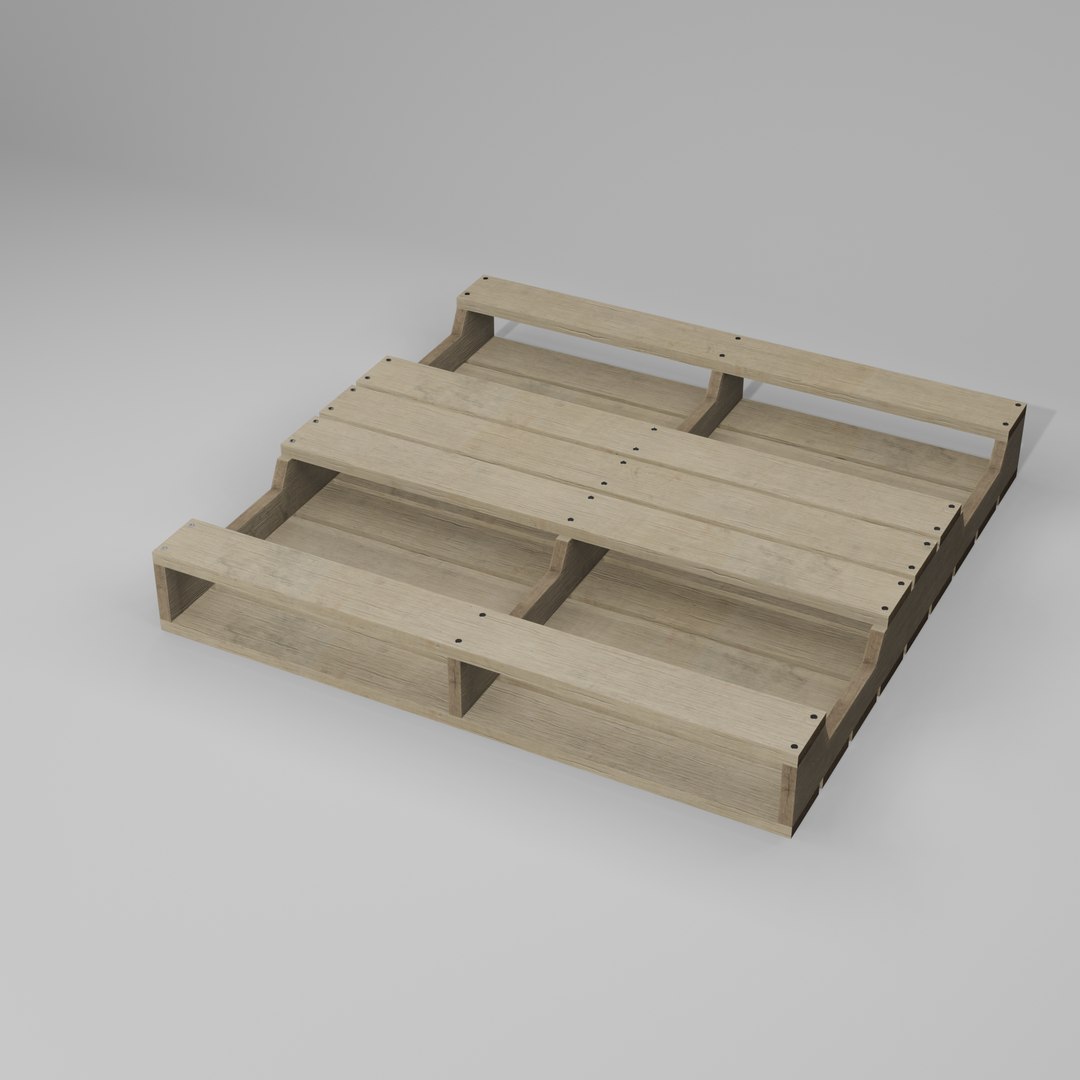 3D model Wooden Pallets - TurboSquid 2039768