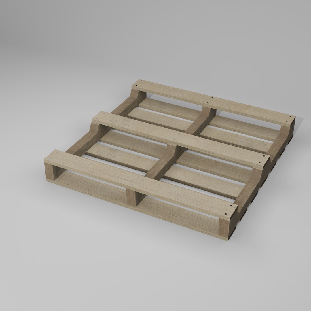 3D model Wooden Pallets - TurboSquid 2039768