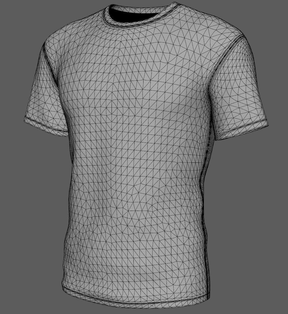 3D t-shirt shirt captain model - TurboSquid 1282552
