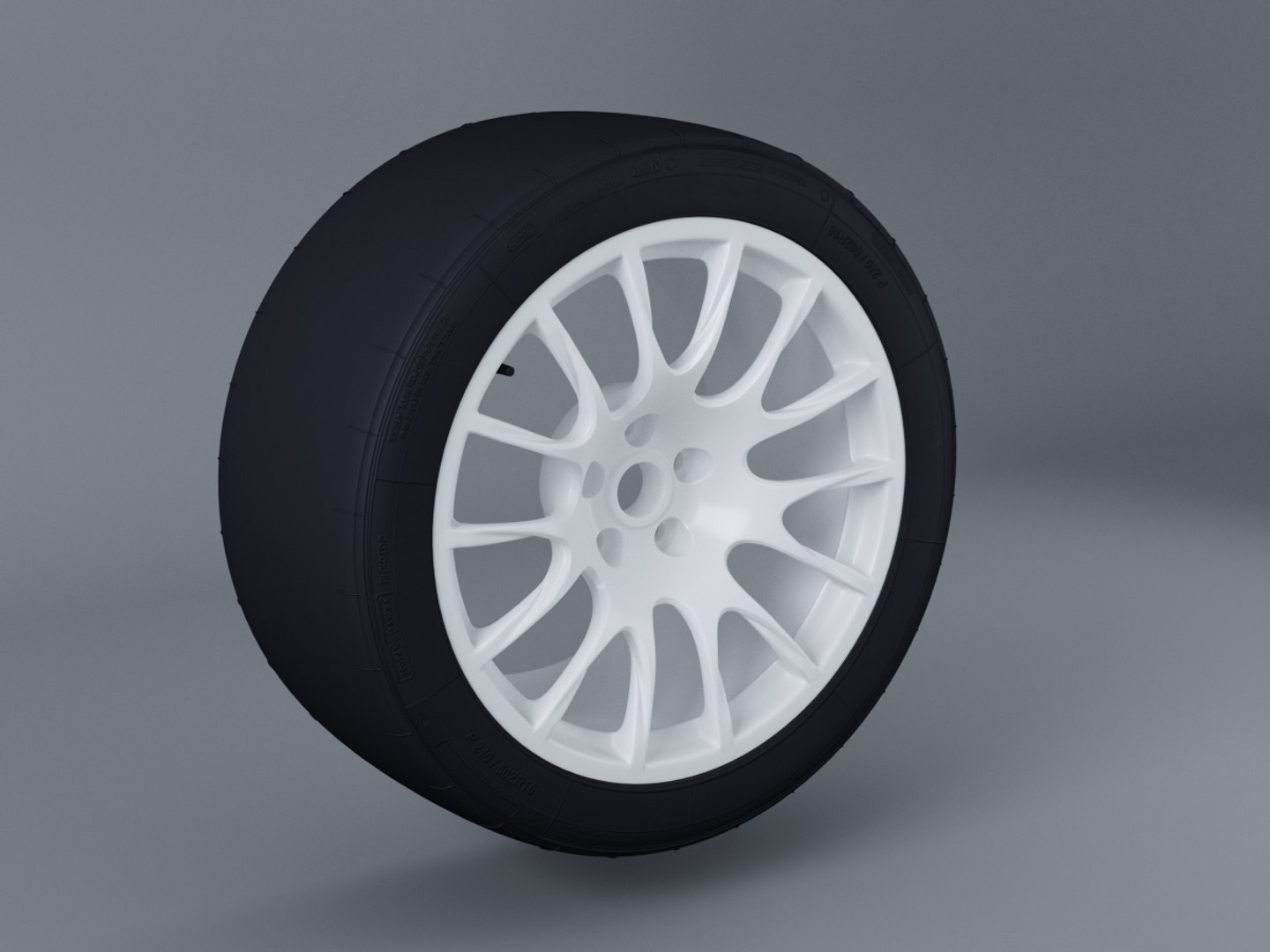 Rally Wheel Tyre 3D Model - TurboSquid 1354466