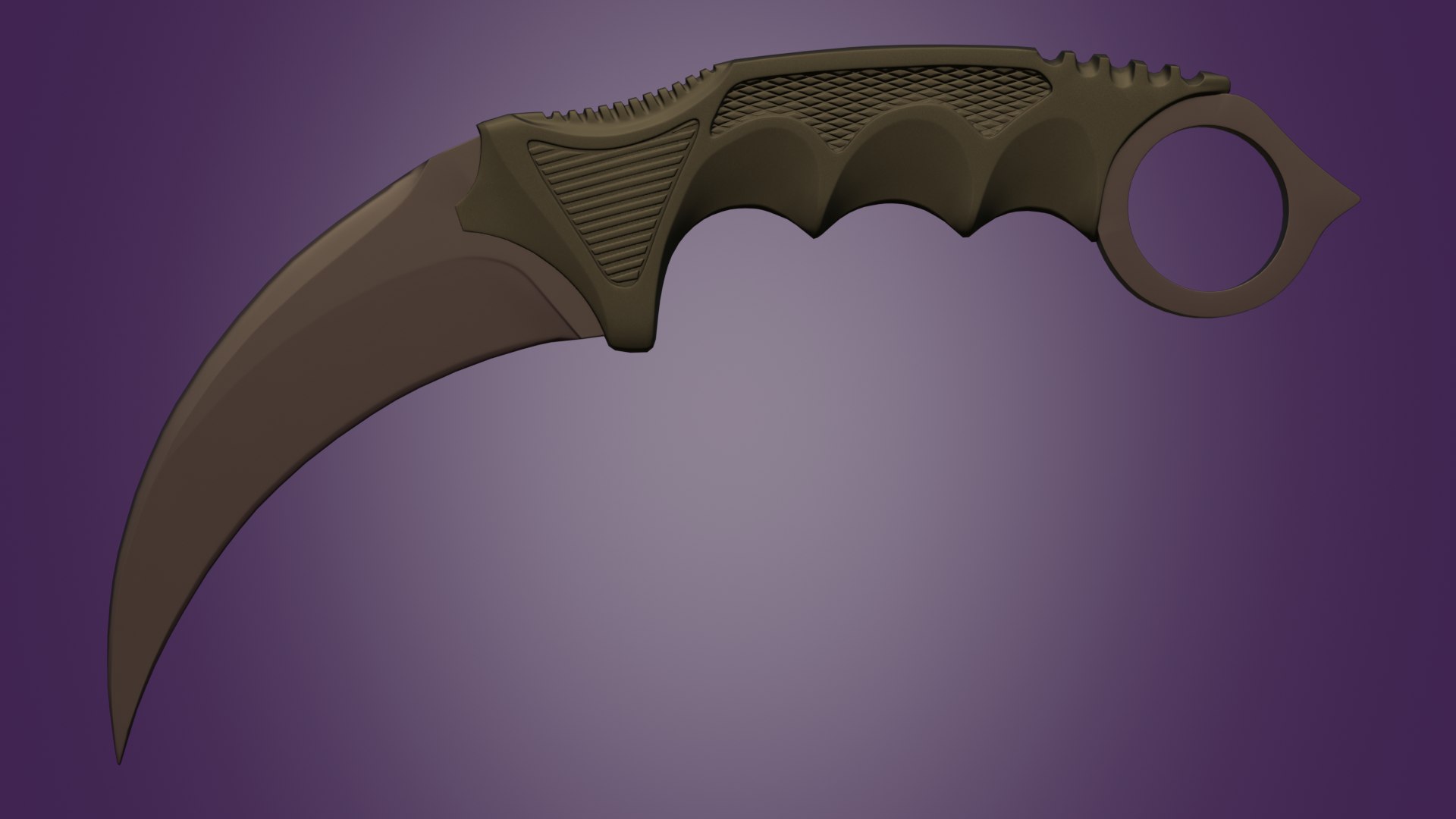 Karambit 3D - TurboSquid 1811795