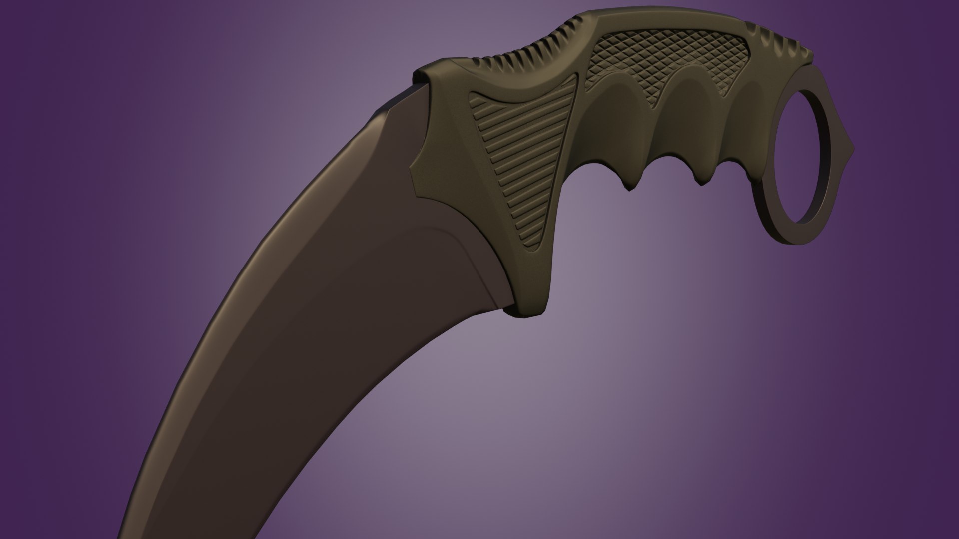 Karambit 3D - TurboSquid 1811795