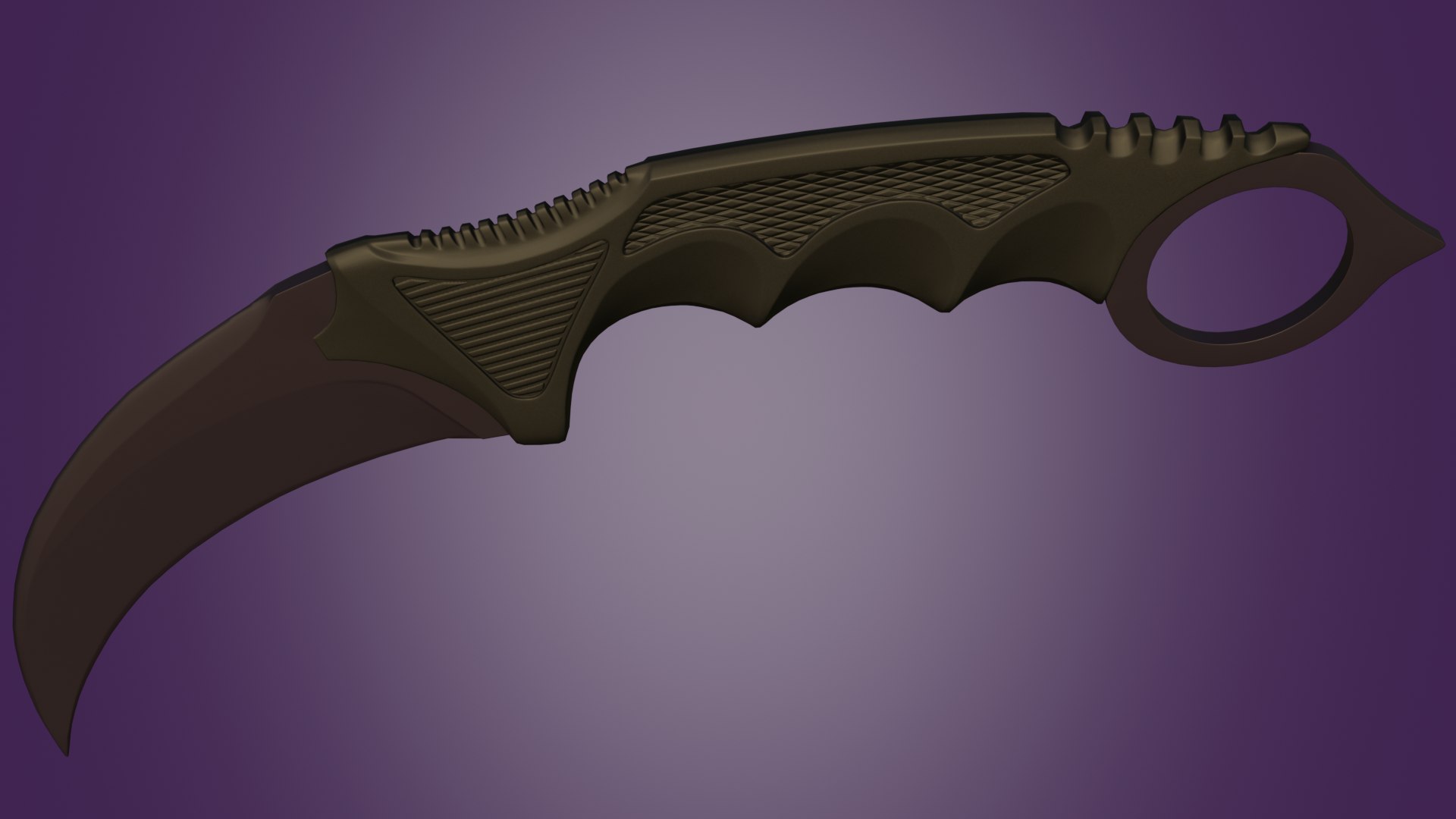 Karambit 3D - TurboSquid 1811795