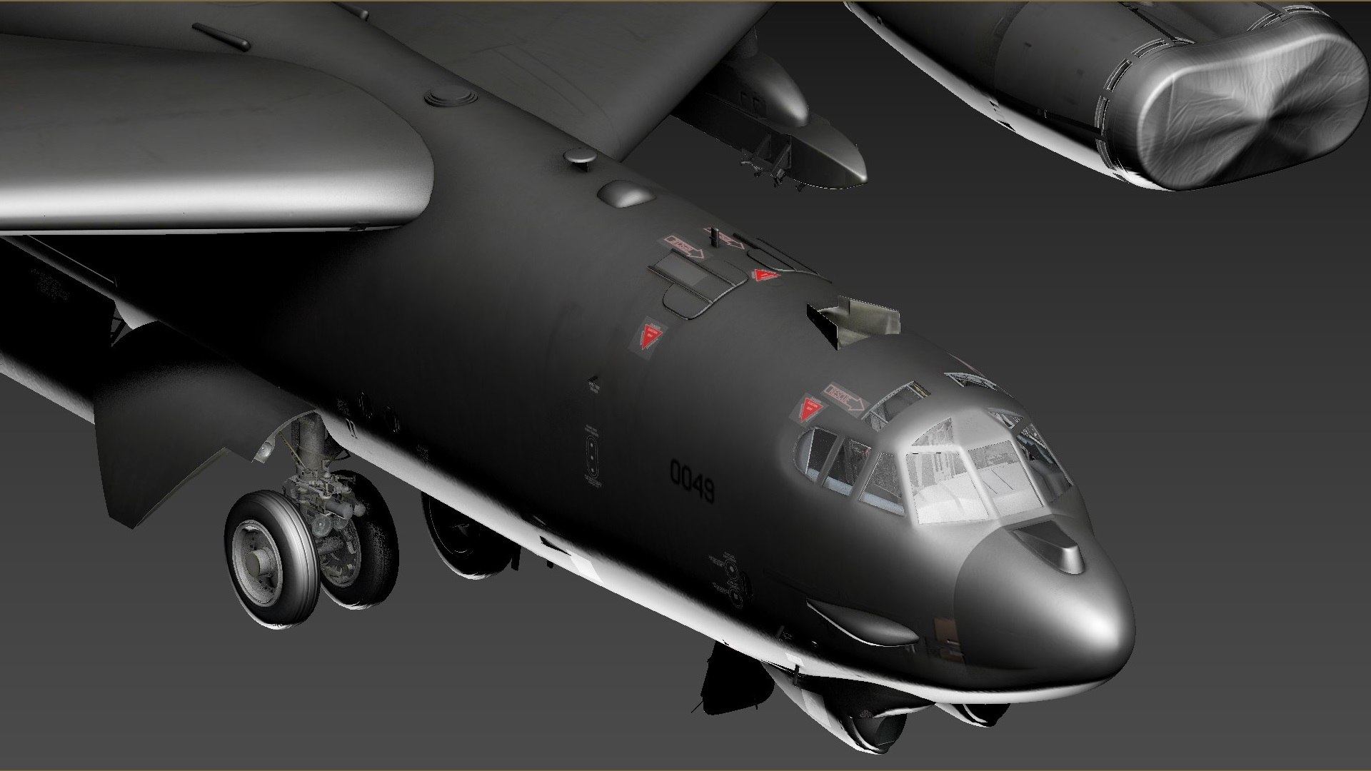 3D Model B-52H - TurboSquid 2289177