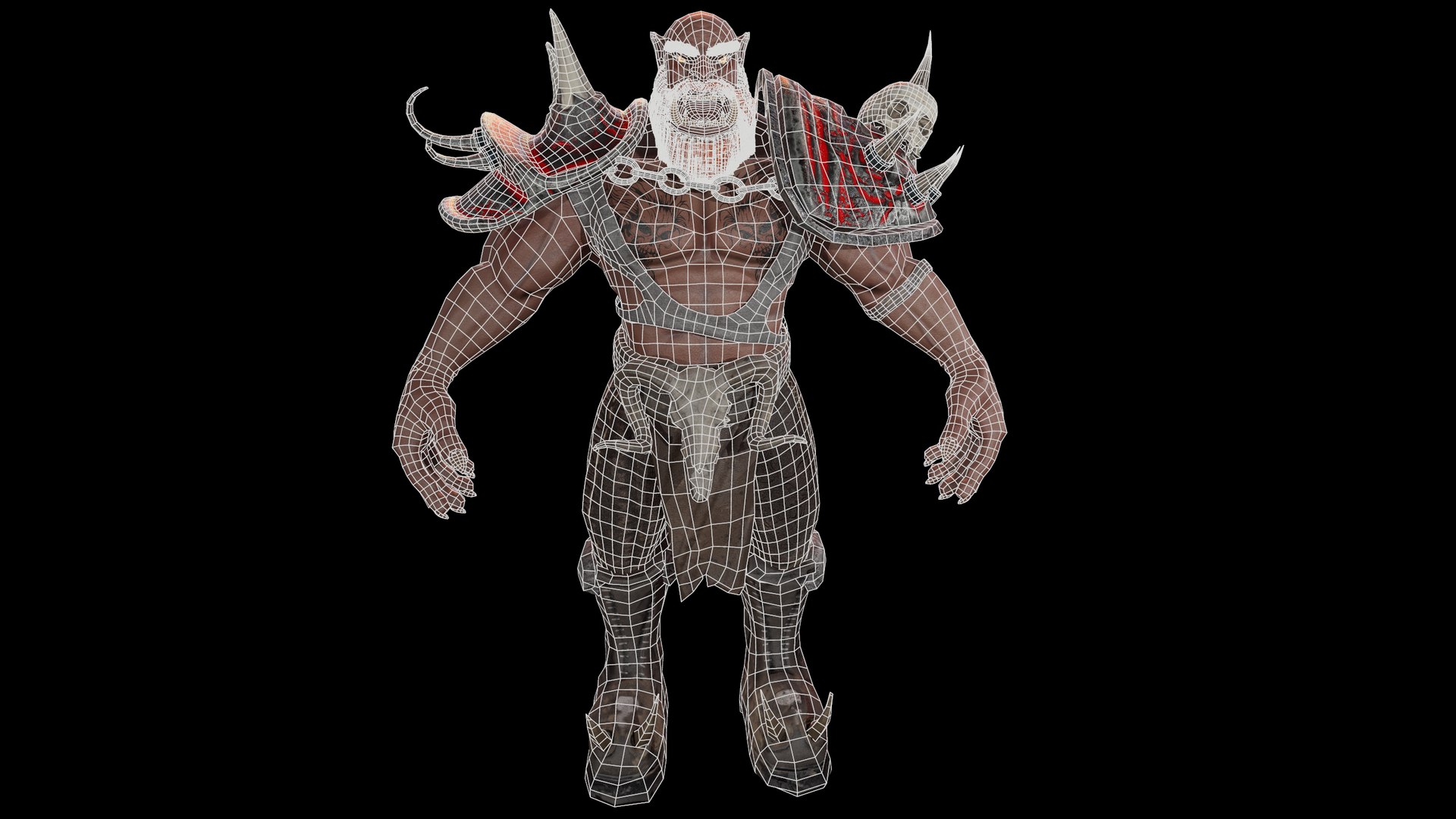 3D Orc Model - TurboSquid 1919956