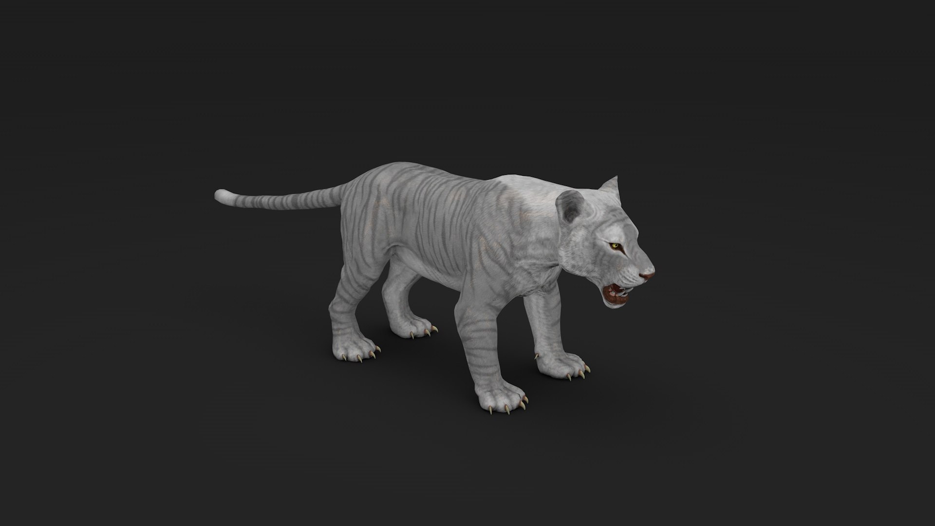 Tiger 3D Model - TurboSquid 2370231