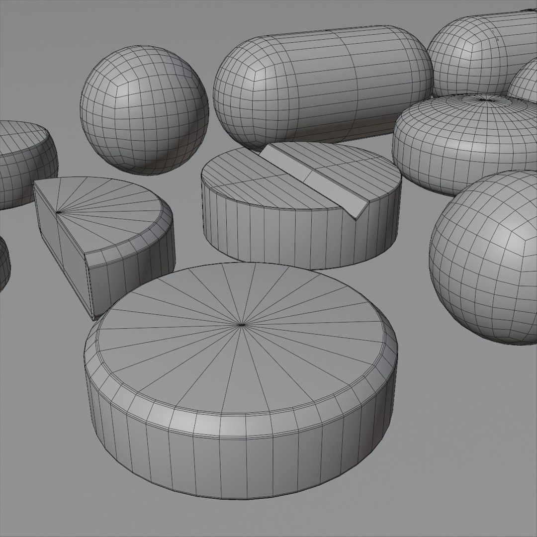 Simple pills pack 3D model - TurboSquid 1533299
