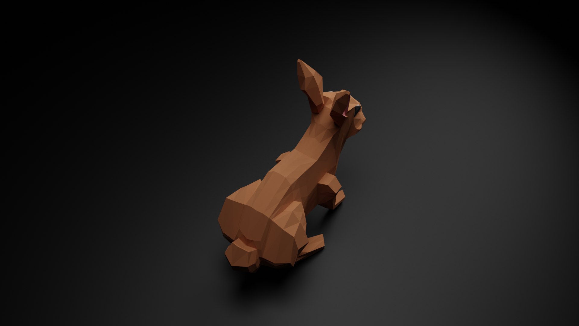 Low Poly Bunny 3D Model - TurboSquid 2079222