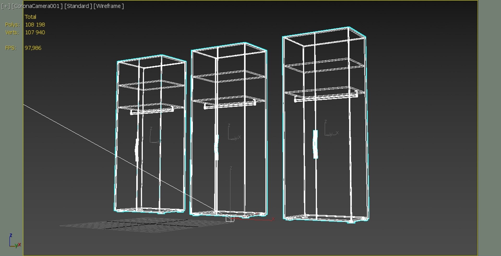Modular Cabinet 3D - TurboSquid 1552258