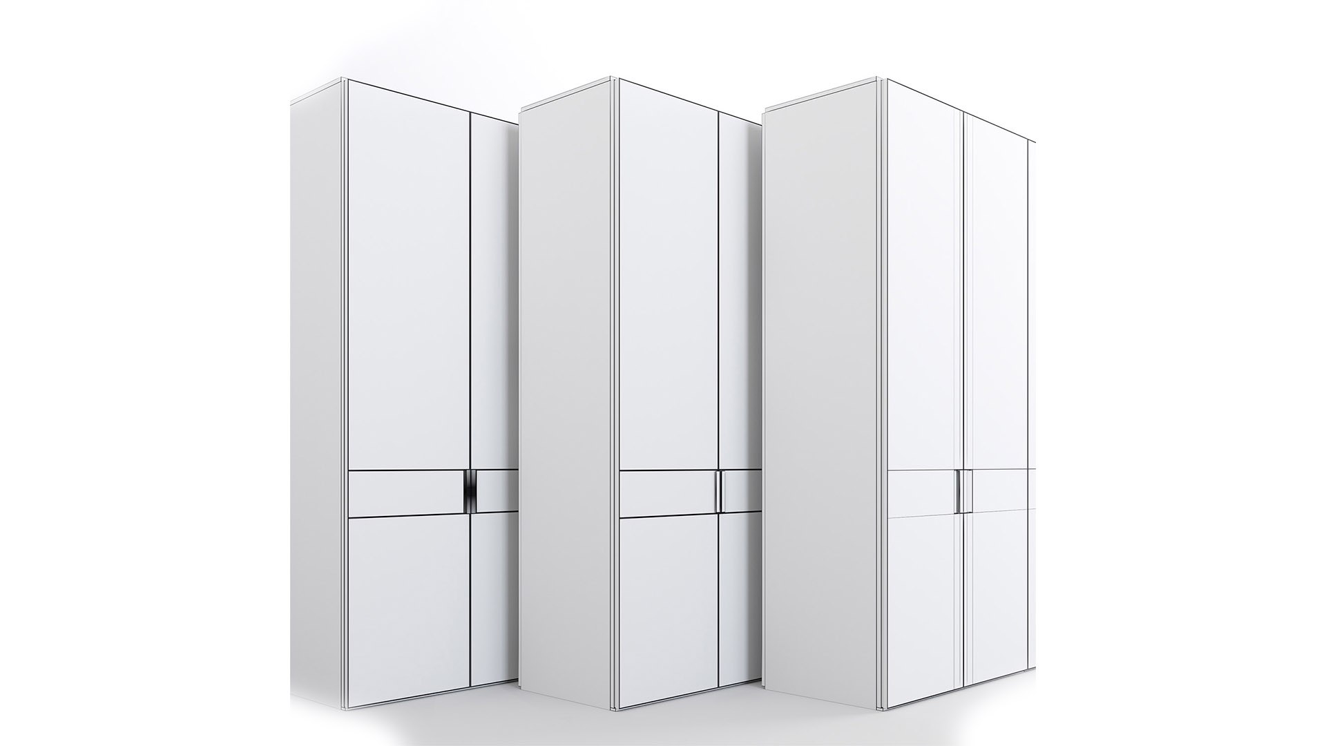 Poliform Wardrobe System 3D Model - TurboSquid 2173141