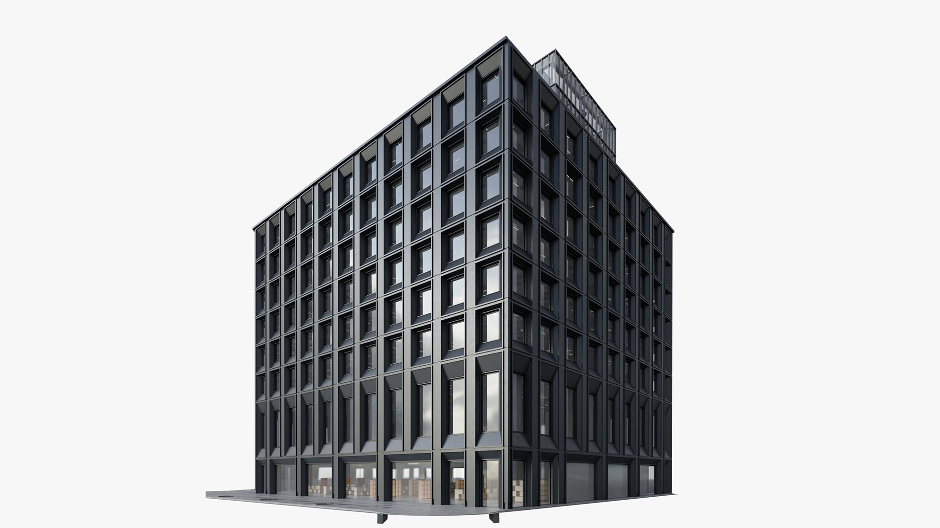 Modular City - Building AS50 3D Model - TurboSquid 2077427