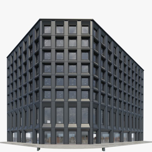 modelo 3d Modular city - Building AS50 - TurboSquid 2077427