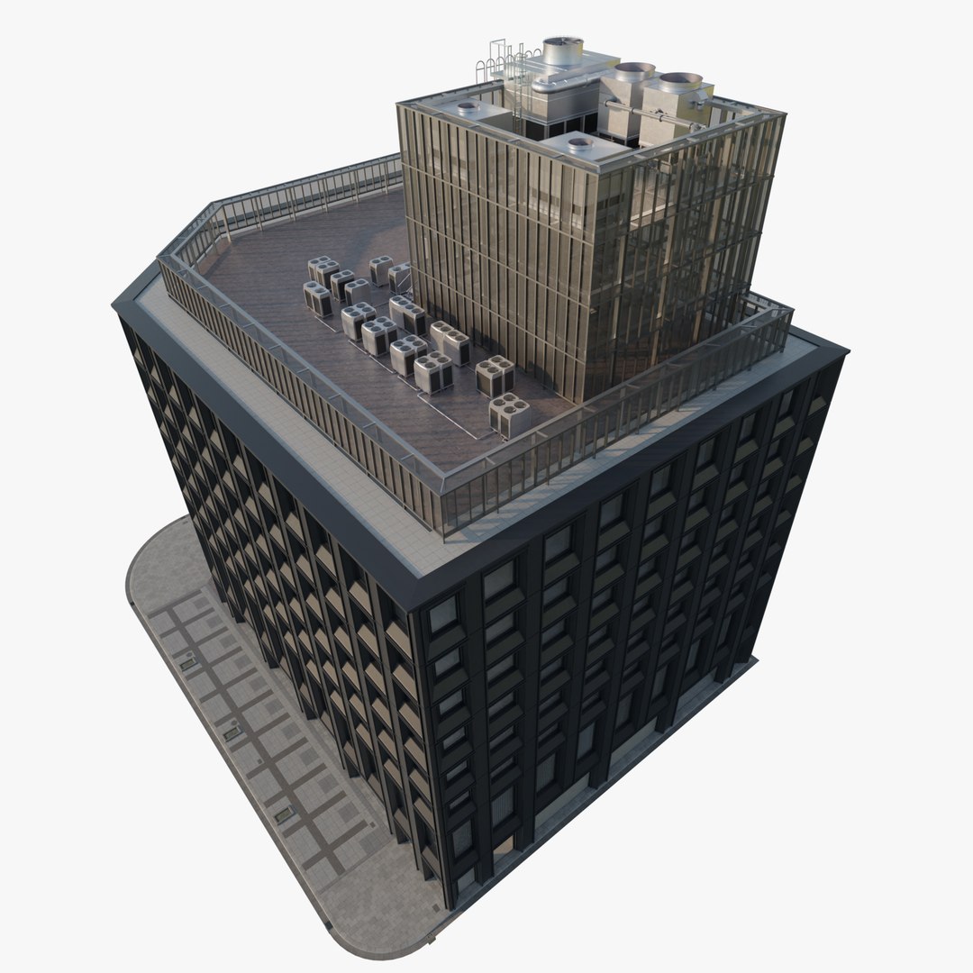Modular City - Building AS50 3D Model - TurboSquid 2077427