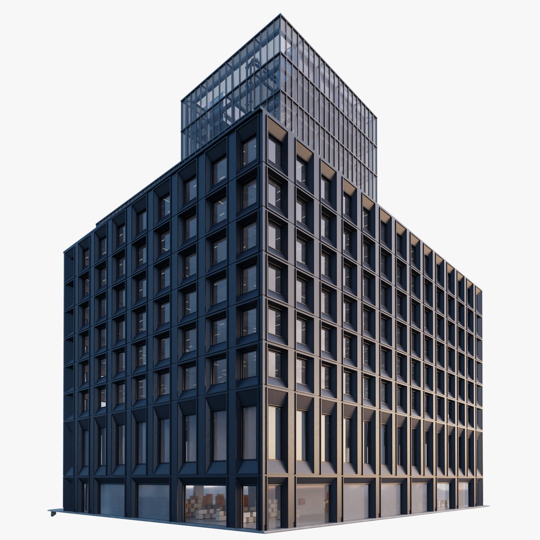 Modular City - Building AS50 3D Model - TurboSquid 2077427