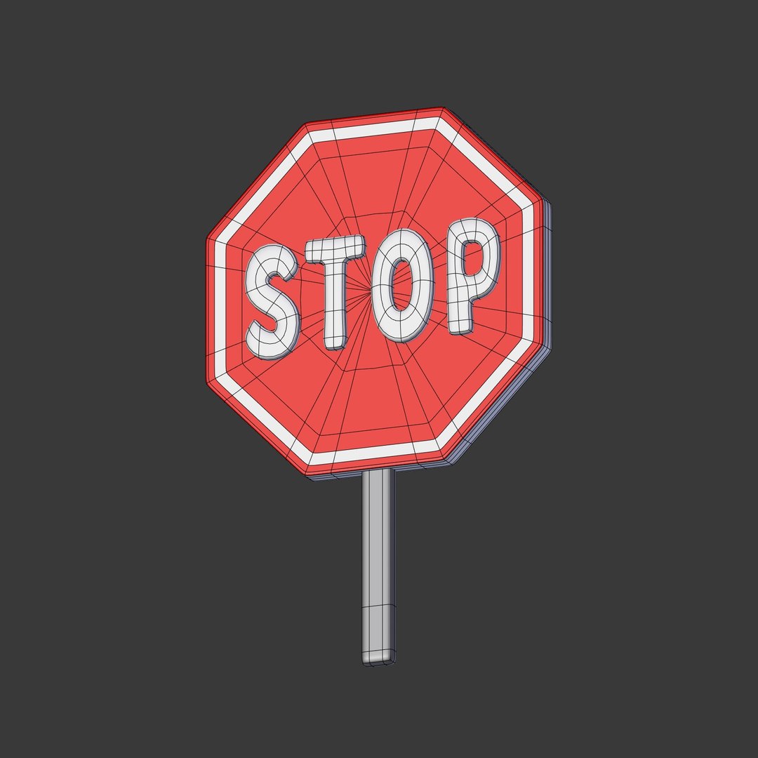 3D model internet security signs - TurboSquid 1572298