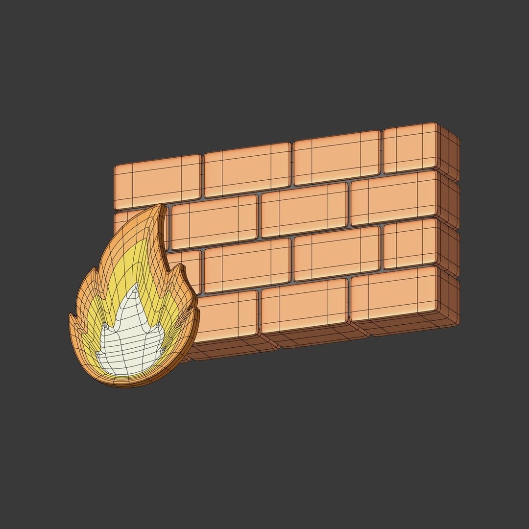 3D model internet security signs - TurboSquid 1572298