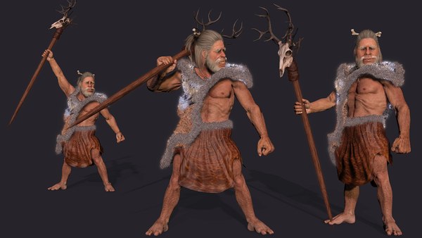 CaveMan 3D model - TurboSquid 1840921