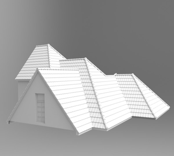 3D Realistic Roof Shingles 13 - TurboSquid 1762175