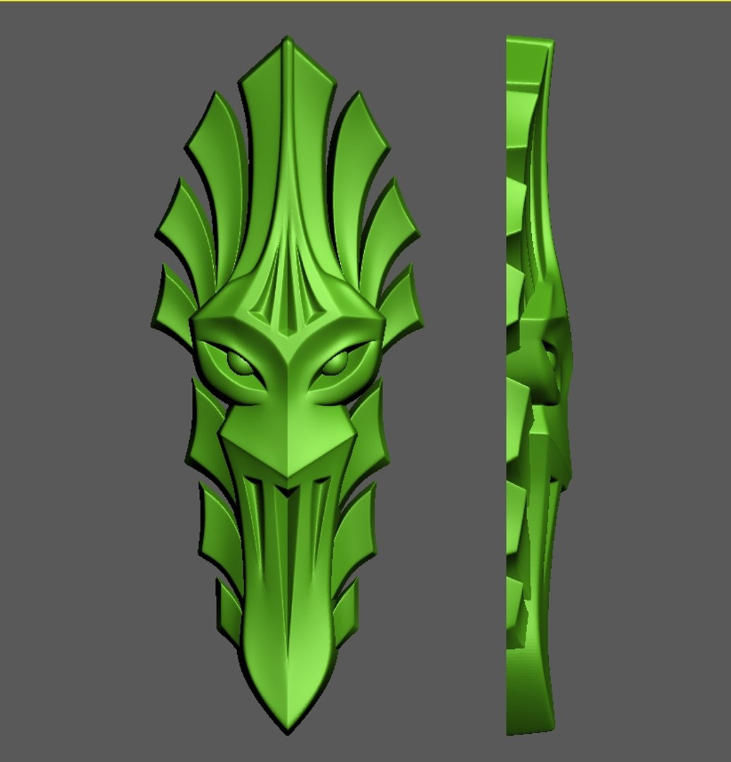 Mask Cnc 3D - TurboSquid 1473217