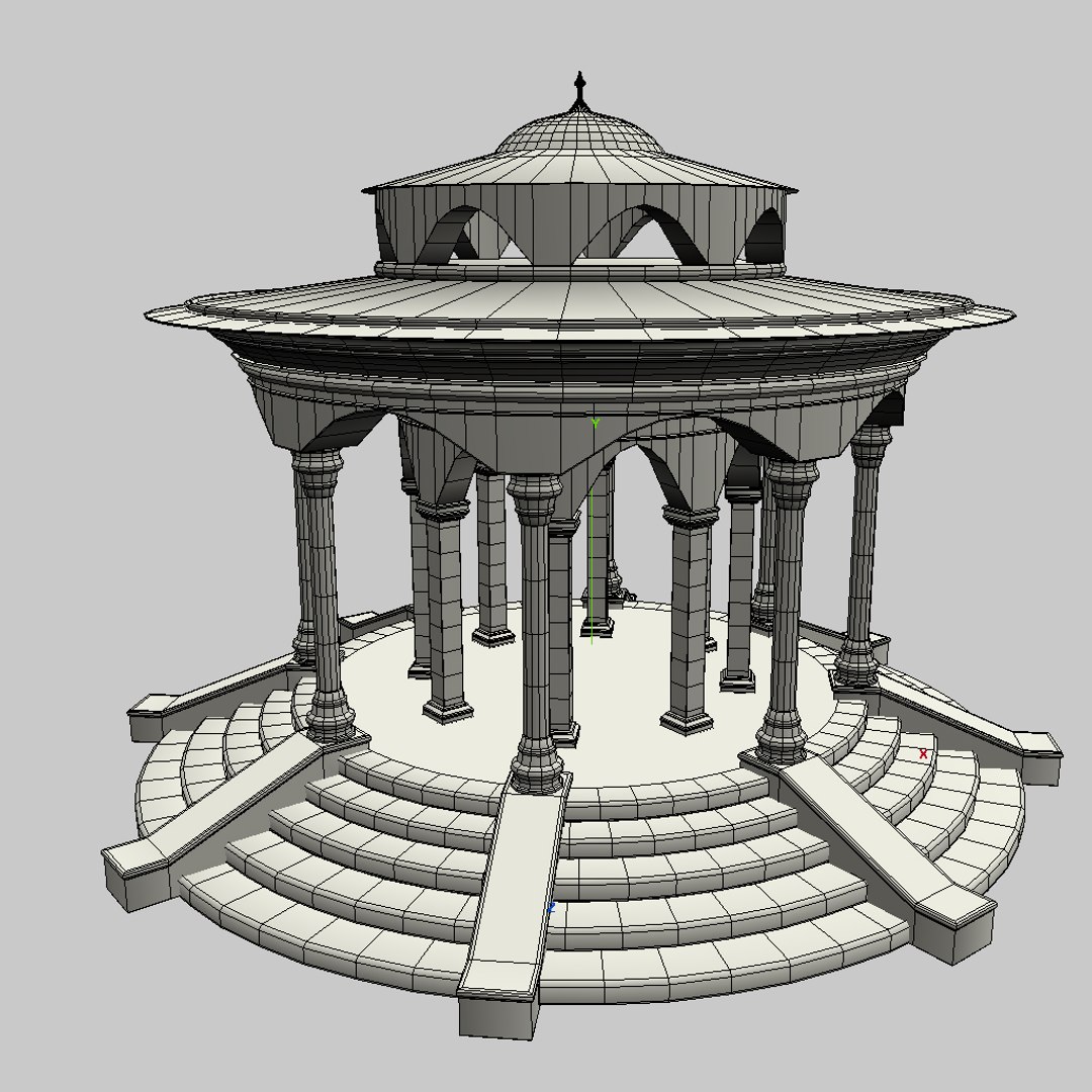 Pavillion 3d Model