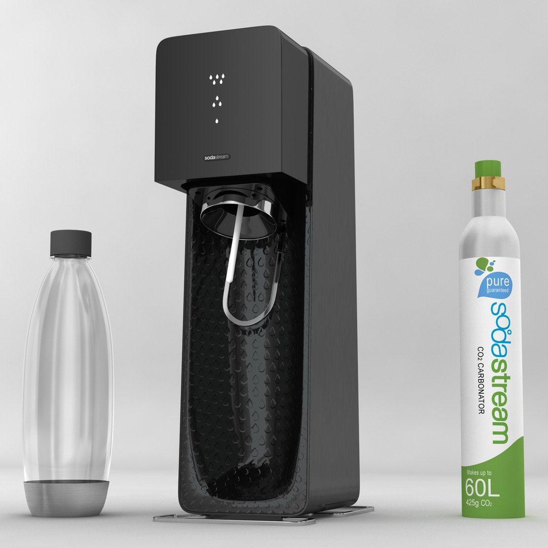 Sodastream Source Black 3d Model