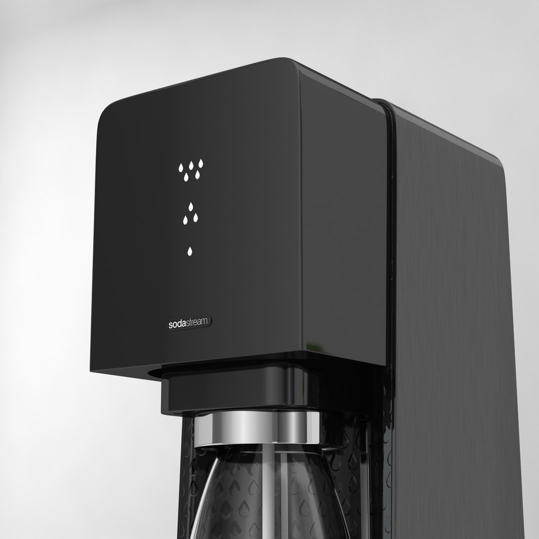 Sodastream Source Black 3d Model