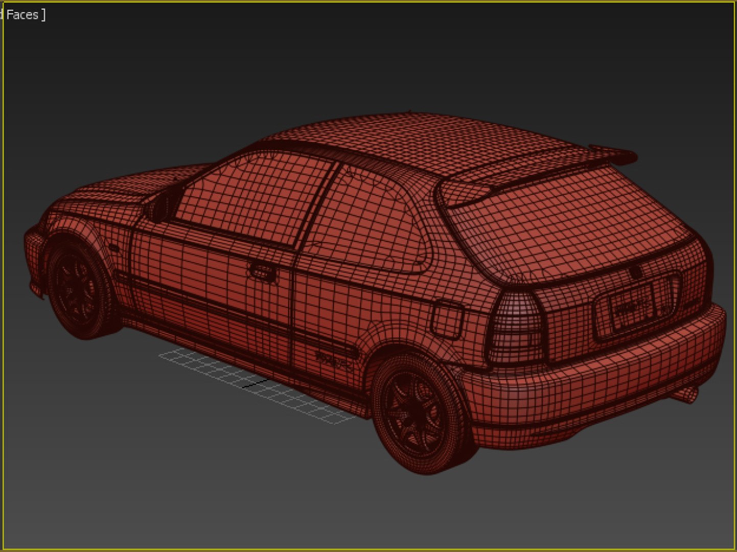 Civic Type R 3D Model - TurboSquid 1511974