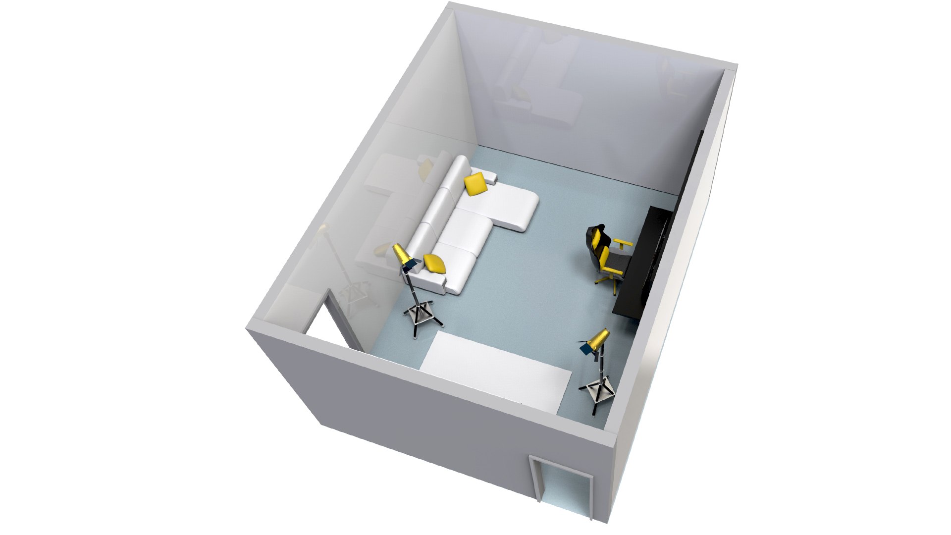 Free 3D Model Photography Studio 3d Model Setup - TurboSquid 1767383