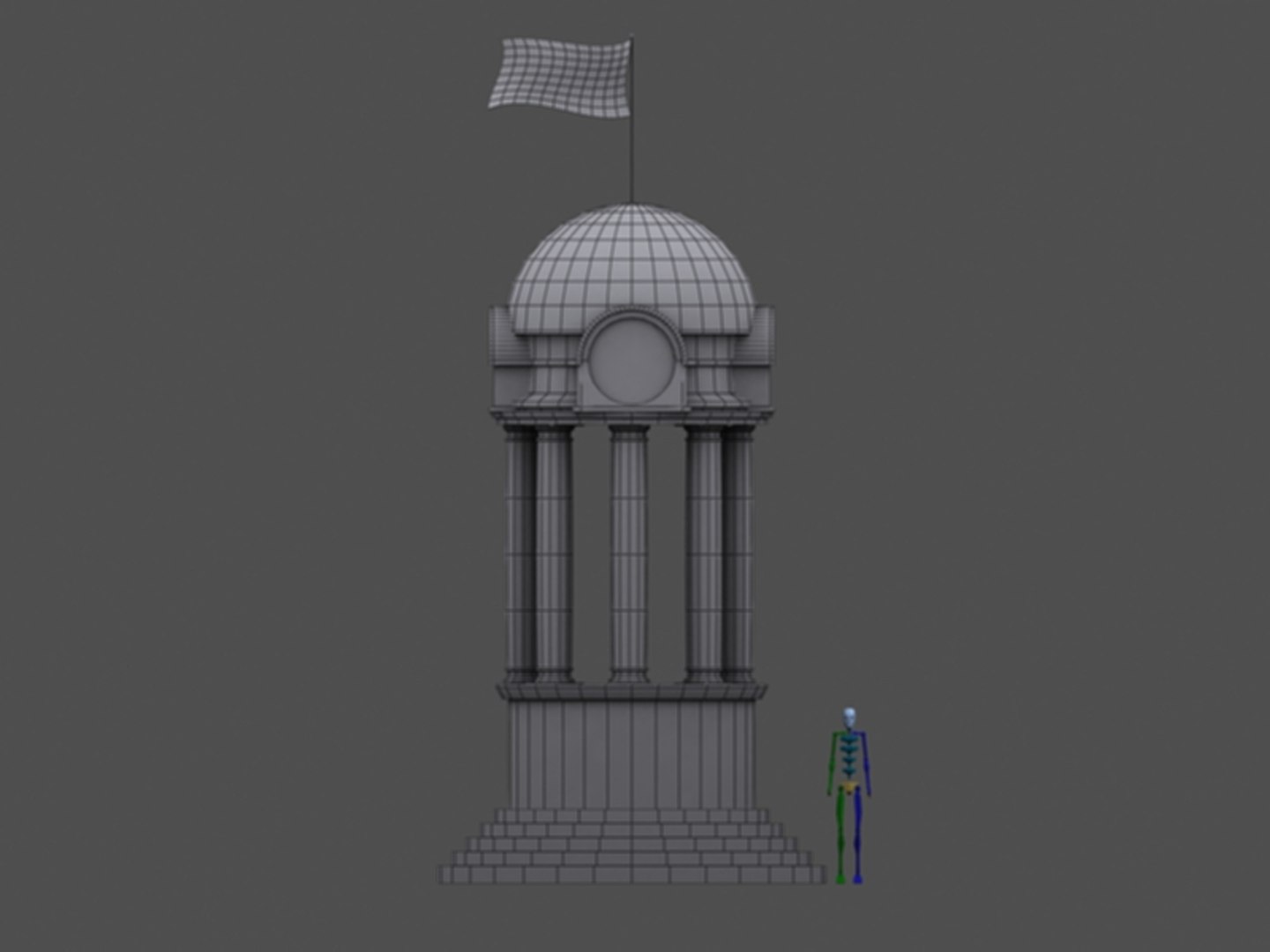 3d Model Clock Tower