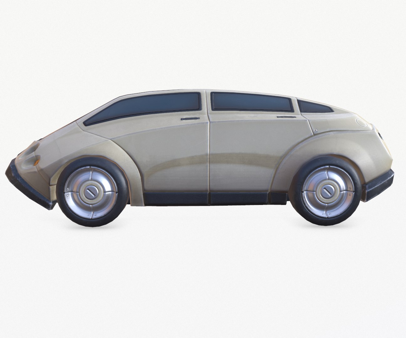 3D Cyberpunk Car 02 Model - TurboSquid 1230728