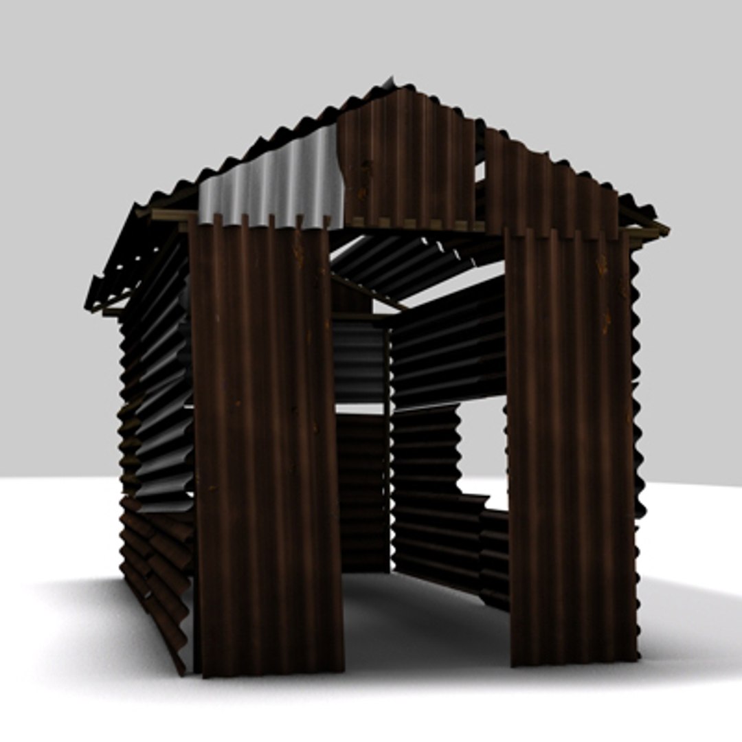 3d plate metal model