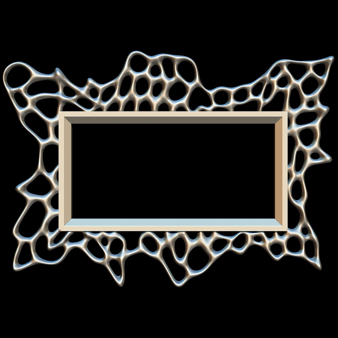 3d frame picture model