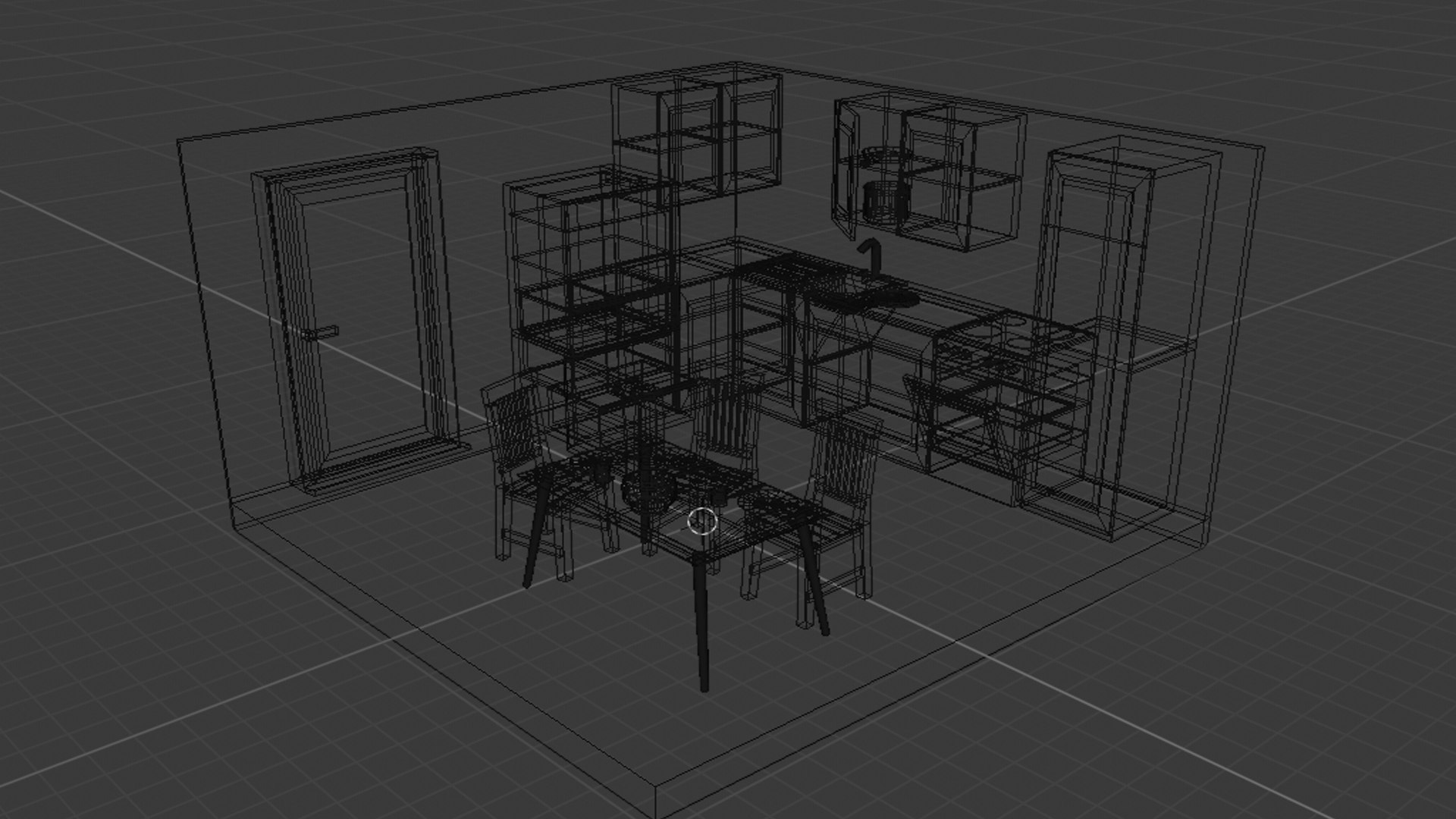 3D Kitchen Comic Style - TurboSquid 1702941