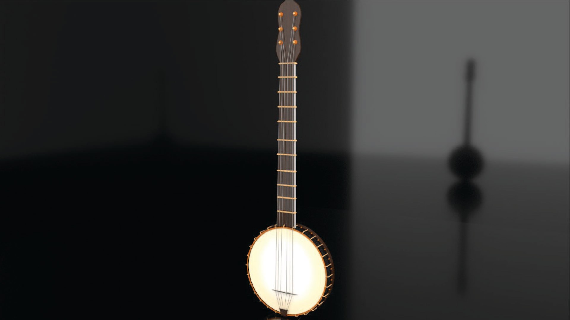 3D Banjo Model - TurboSquid 1906214